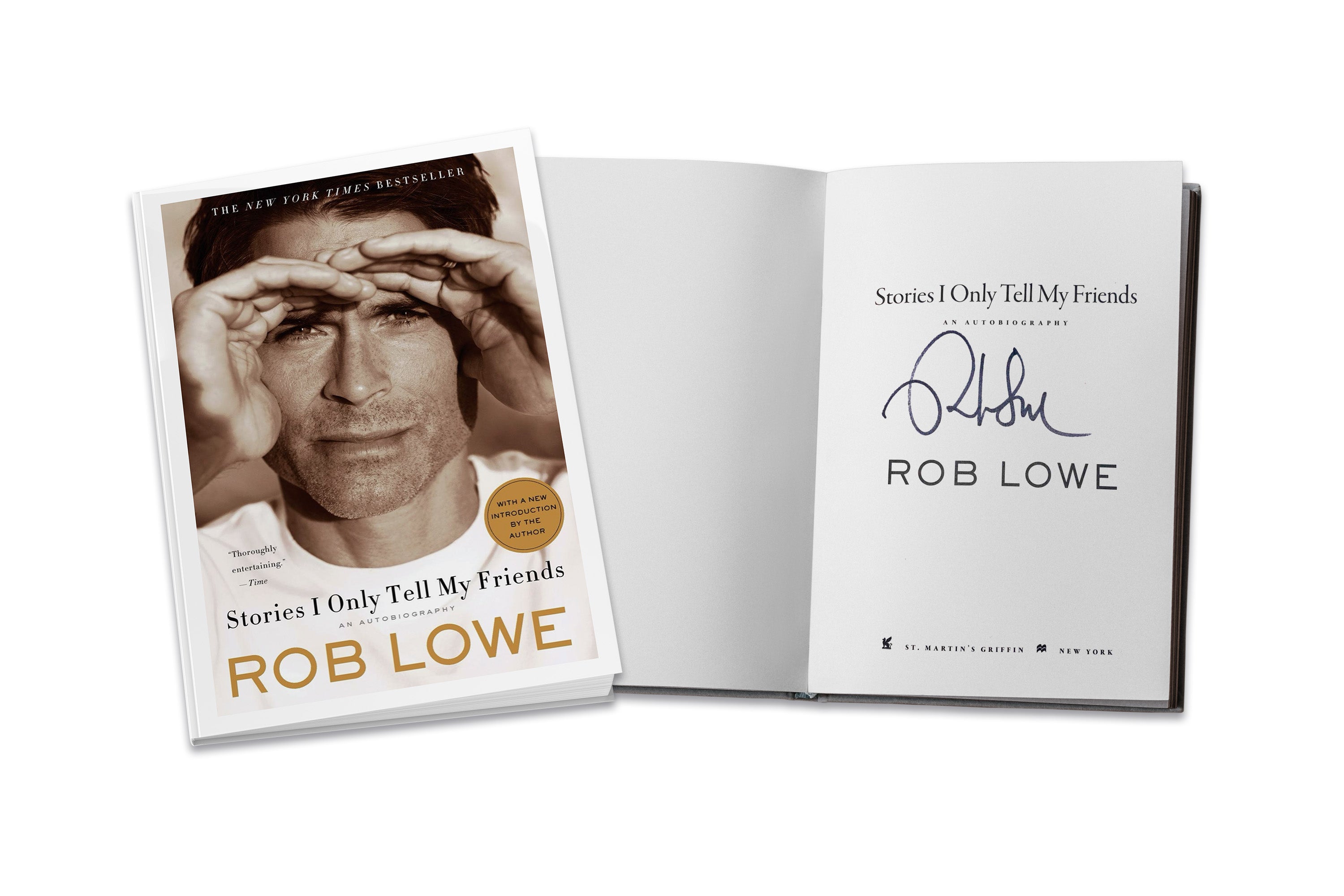 SIGNED Stories I Only Tell My Friends: An Autobiography | PodSwag