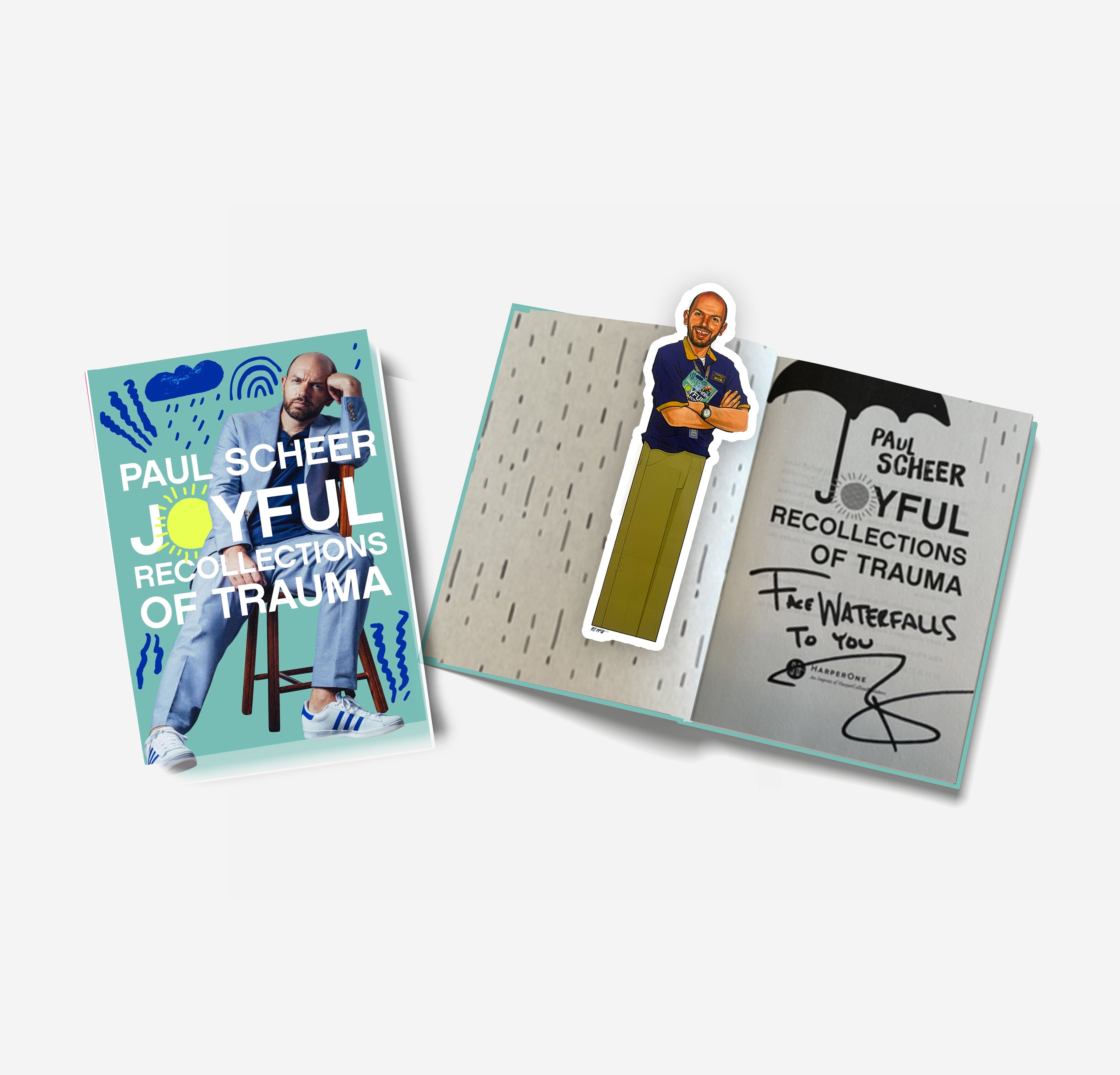 SIGNED Joyful Recollections of Trauma + Bookmark Set | PodSwag
