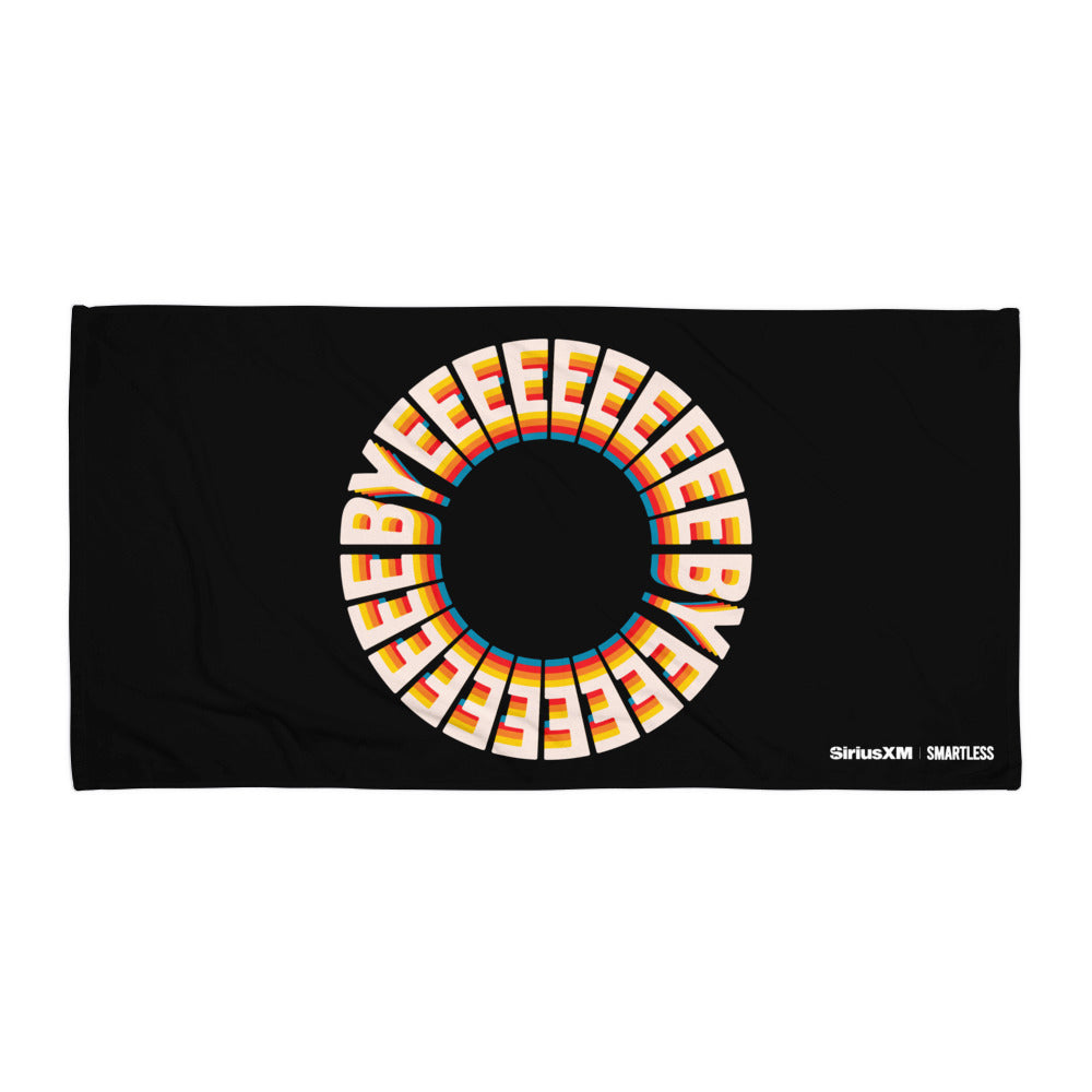 SmartLess: Byeee Full Circle Towel